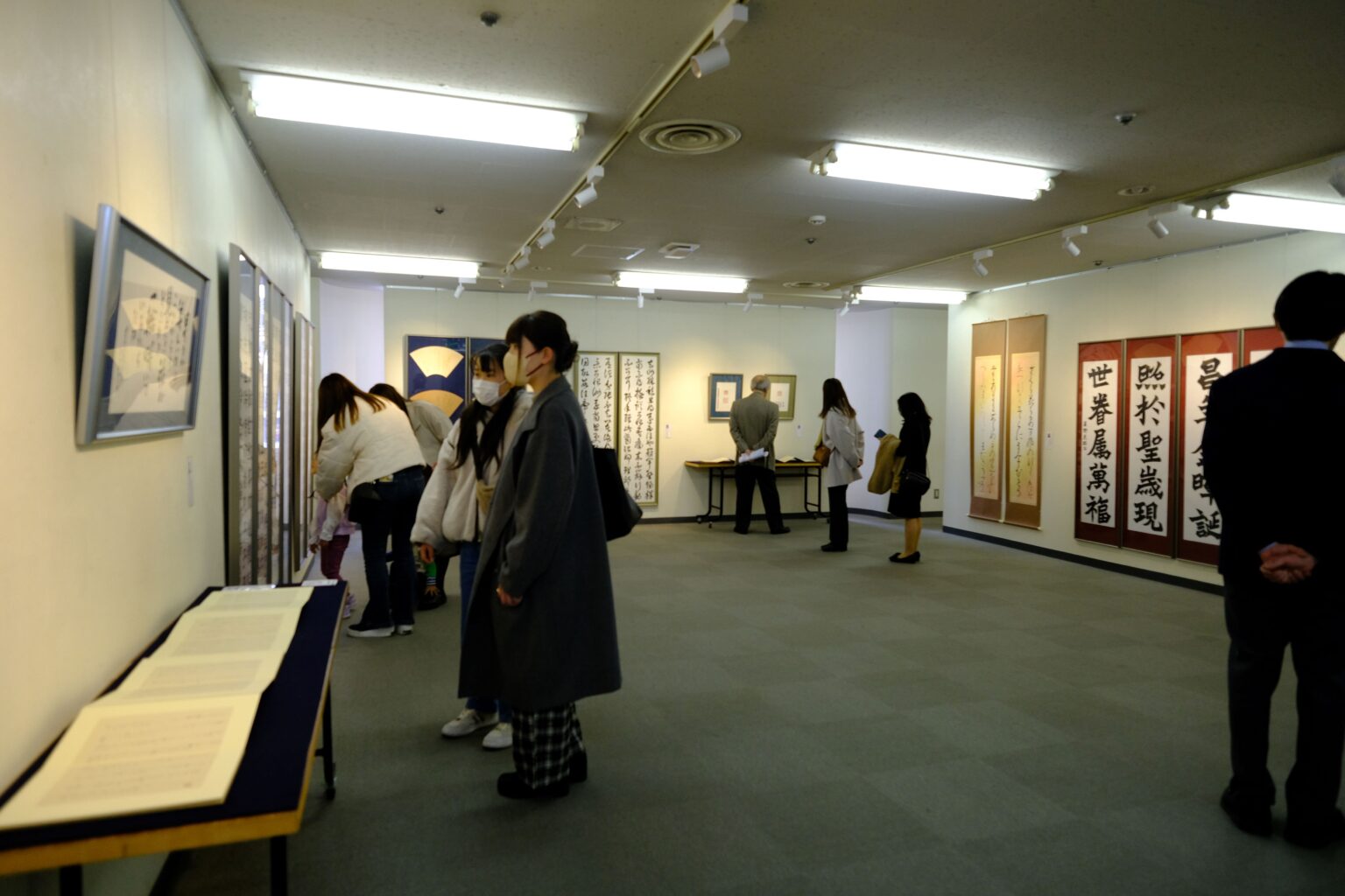 書道研究部 春季展､文学部書道文化コース 卒業制作展を開催しました 聖徳大学・聖徳大学短期大学部 東京聖徳学園